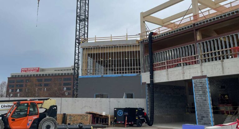 Temporary Heating for Interior Concrete Projects